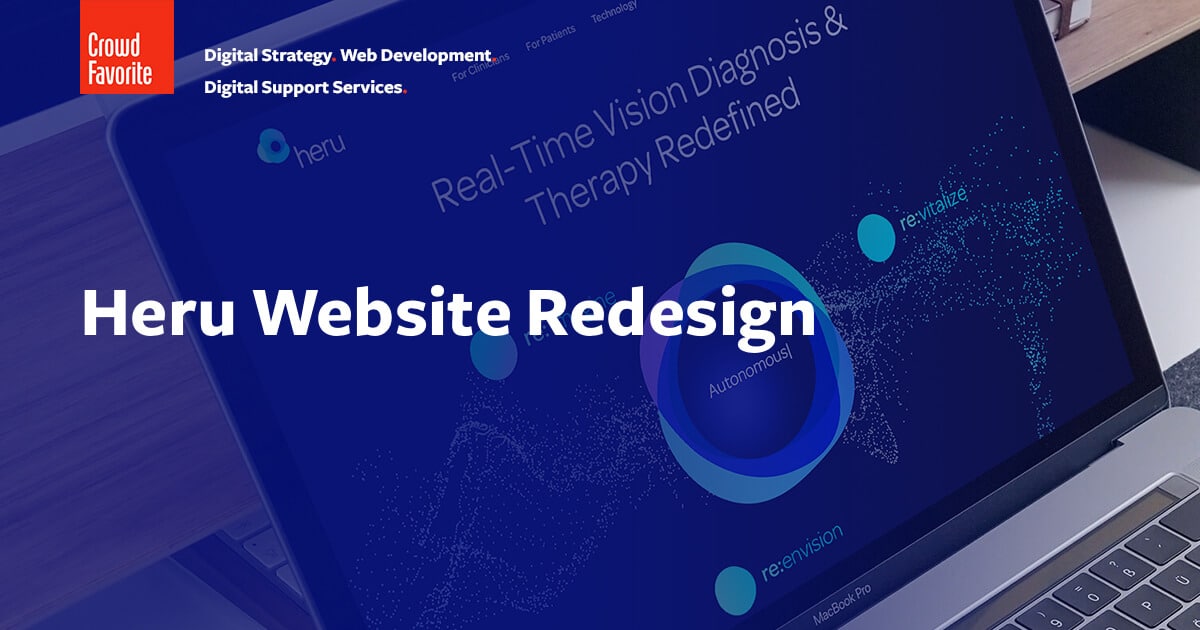 Heru Website Redesign | Crowd Favorite